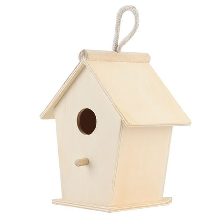 Distinctive House Shape Bird House Kit, Bird House, Outdoor Hanging For ...