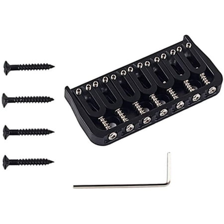 7 String Guitar Hardtail Bridge Strat Stratocaster Replacement Bridge ...