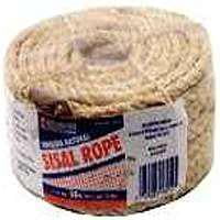 Wellington 14195 Twisted Spliceable Unmanila Rope, 1/2 in Dia x 300 ft ...