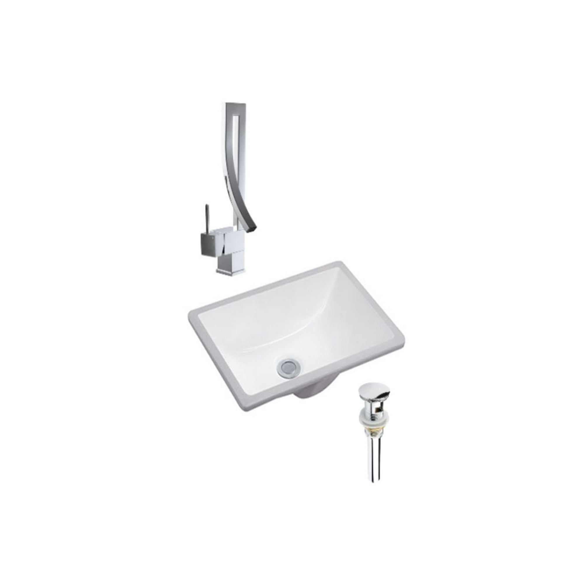 Drop Bath And Kitchen Dr091130 Undermount Bathroom Sink Set 0