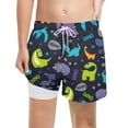 Bainana Summer Beach Shorts For Toddler Boys Cartoon Print Elastic ...