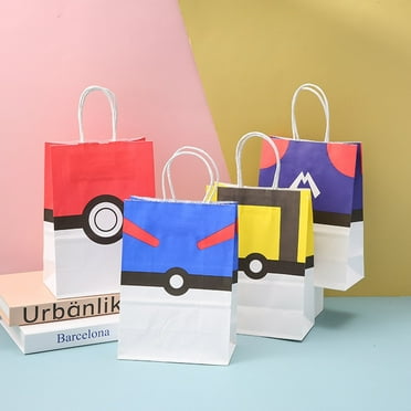 Pokemon Party Gift Bags, Birthday party bags, Cartoon candy bags, Party ...