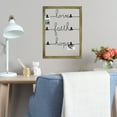 Stratton Home Decor "Love, Faith, Hope" Photo Clip Wall Decor - Walmart.com