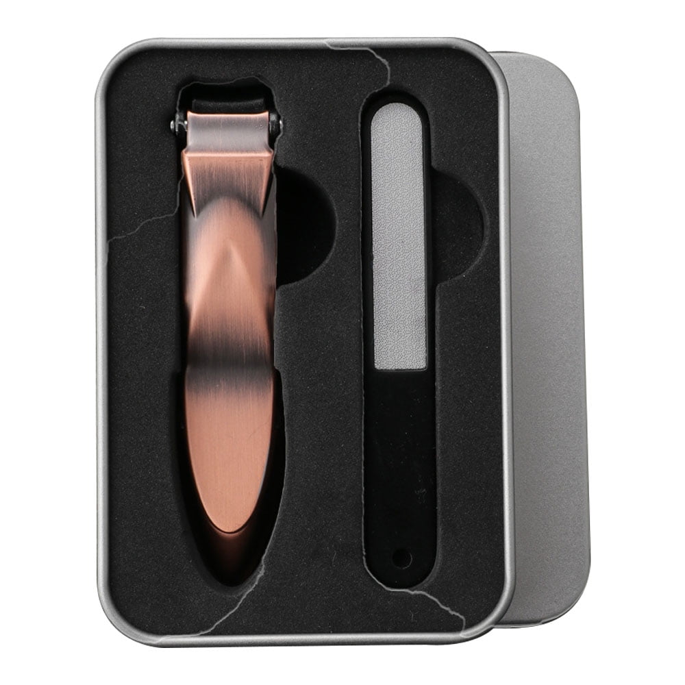 Nail Clippers with No Splash Storage Box, Fingernail Toenail Clipper ...