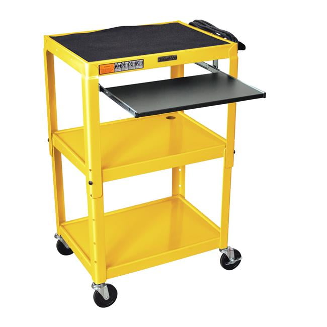 Luxor Adjustable Height Cart - Walmart.com