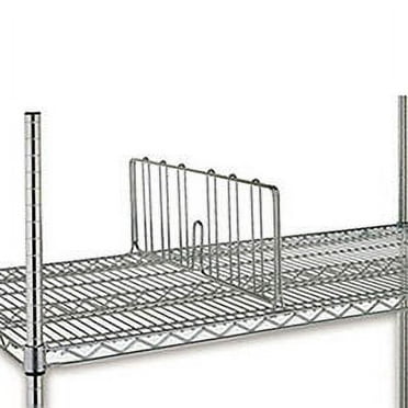 Metro 5419100 4 x 24 in. Side & Back Shelf Ledge for Open Wire Shelving ...