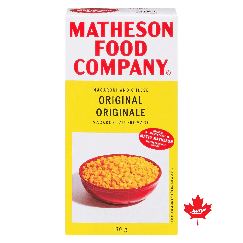 Matheson Macaroni and Cheese Original, 171g - Walmart.ca