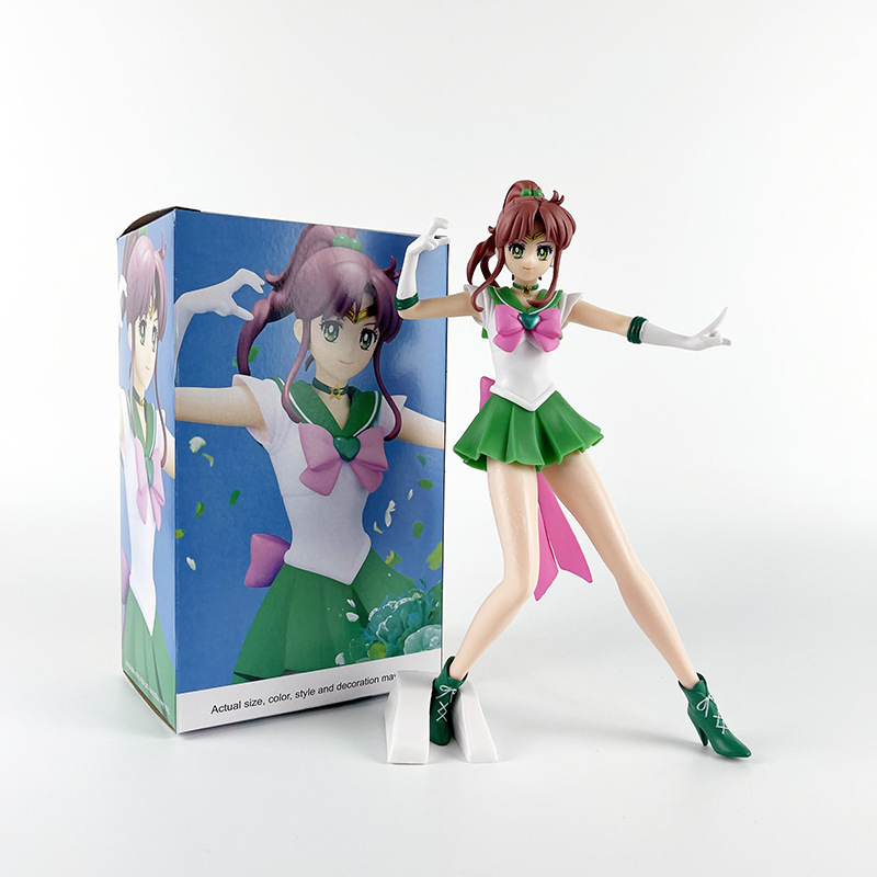Figuras de anime Sailor Moon Venus Minako Júpiter Makoto Mercury Mars ...