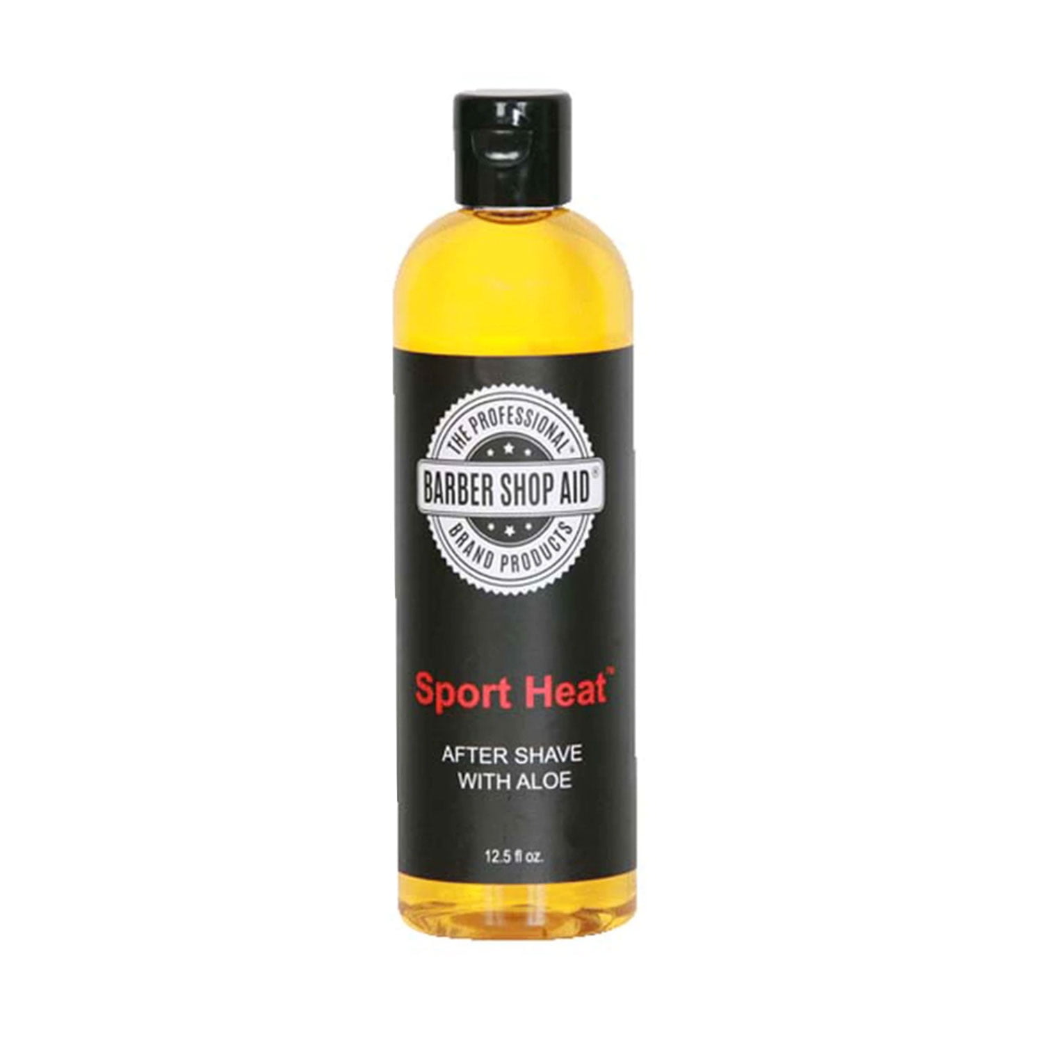 Barber Shop Aid Sport Heat, Aftershave with Aloe, 13 Oz - Walmart.com ...