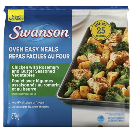 Swanson Chicken Rosemary Butter Seasoned Vegetables SheetPan, SWSN CHN ...