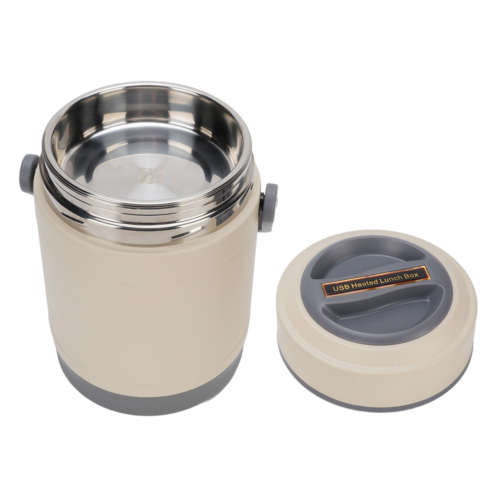Mini Electric Lunch Box Food Warmer, 1.6L IPx5 Waterproofing Stainless ...