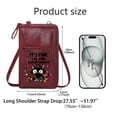 Classic Women Wallet Bag Classic Pattern Women Crossbody PU Leather ...