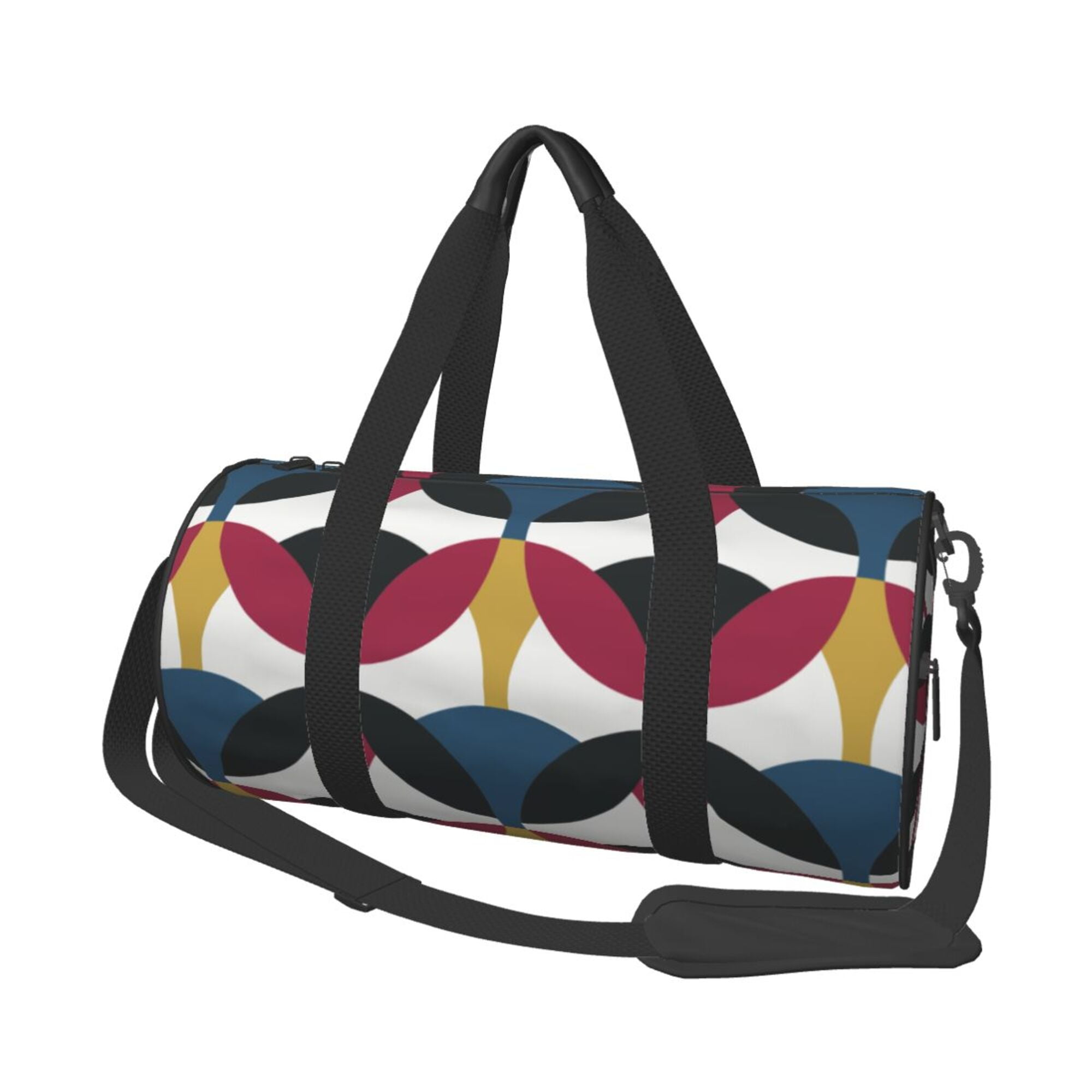 ZICANCN Vintage Circle Texture Travel Duffle Bag, Sports Tote Gym Bag ...
