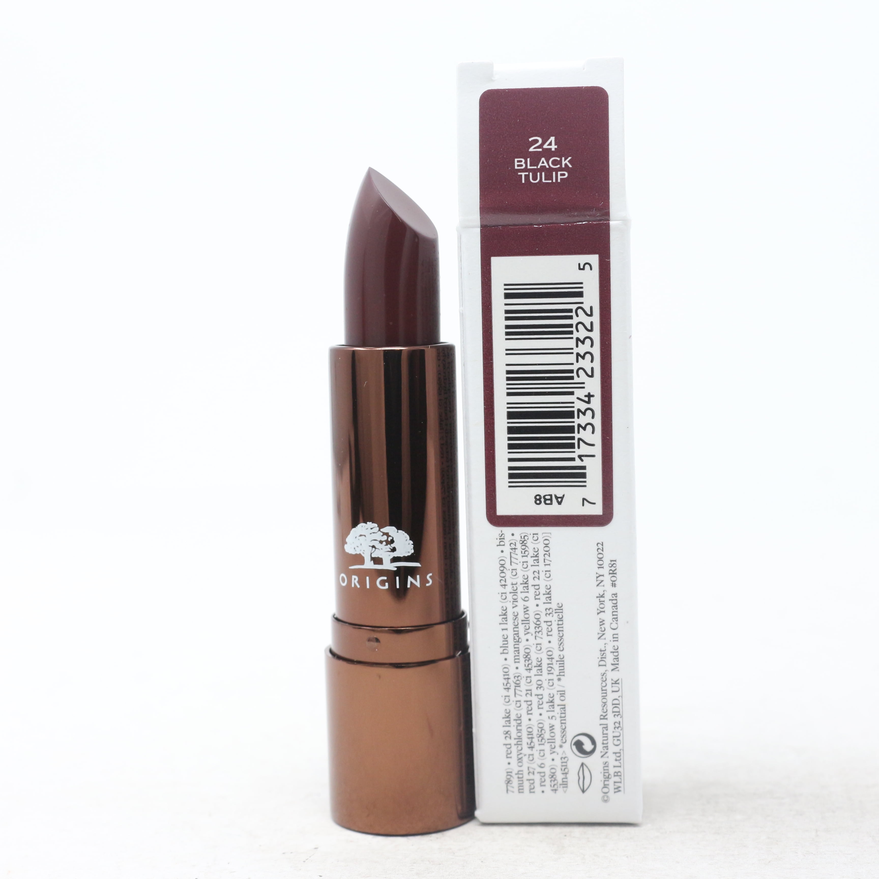 Origins Black Tulip Lipstick | Lipstutorial.org