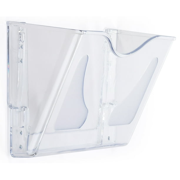 Set of 6- Office Wall File Folder Holder, Single Pocket, Letter or ...
