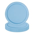 Disposable Paper Plates, 7", Light Blue, 24 Pieces, by Way To Celebrate ...