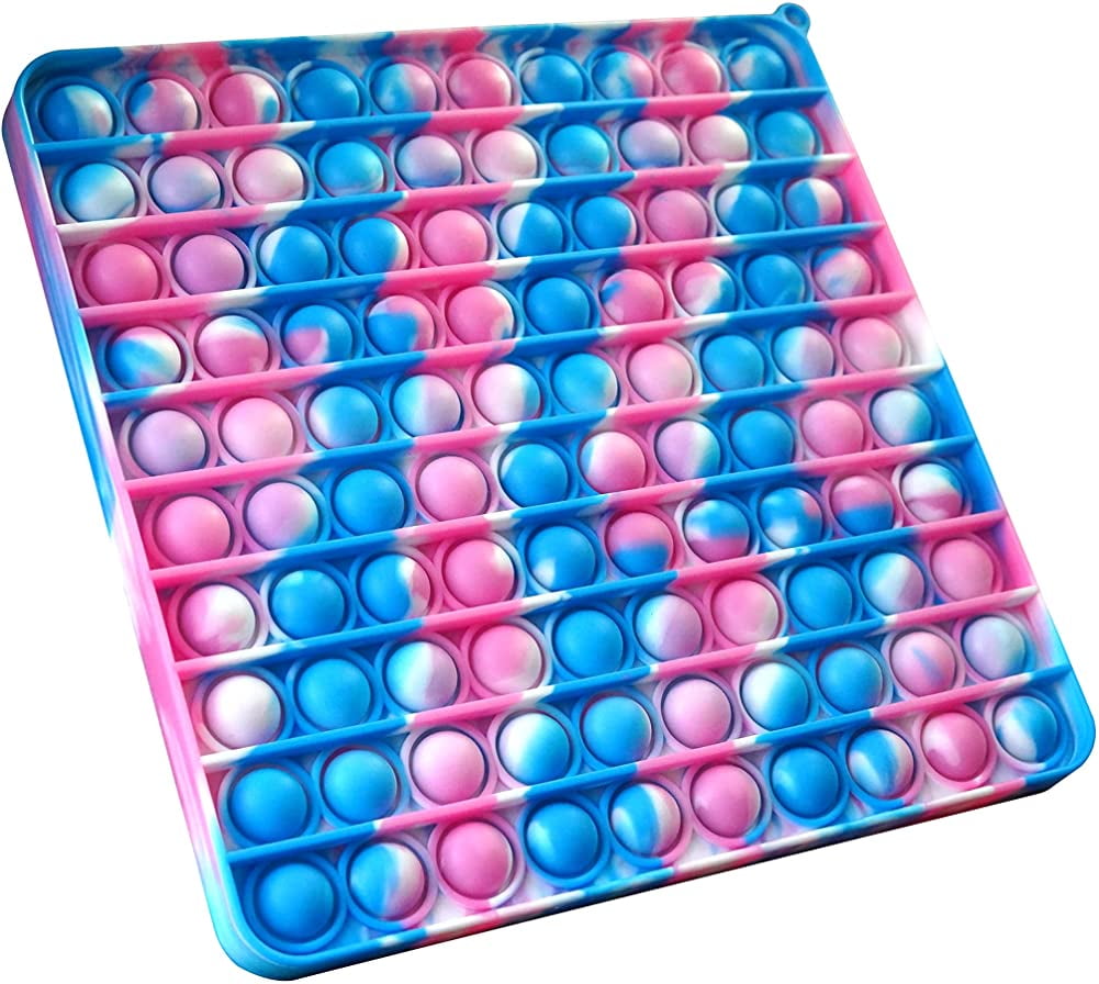 Crday Big Size Push Pop Bubble Fidget Toys , 8 Inch Stress Reliever ...