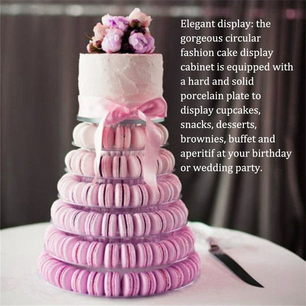 Cake Display Stand Party Wedding Dessert Displaying Holder Pastry Fruit ...