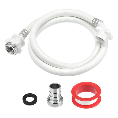 Uxcell Water Inlet Hose, 90-Degree Water Connector Inlet Pipe 4.92ft ...