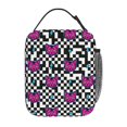 Black Cat Insulated Lunch Bag Reusable Lunch Box For Women Men ...