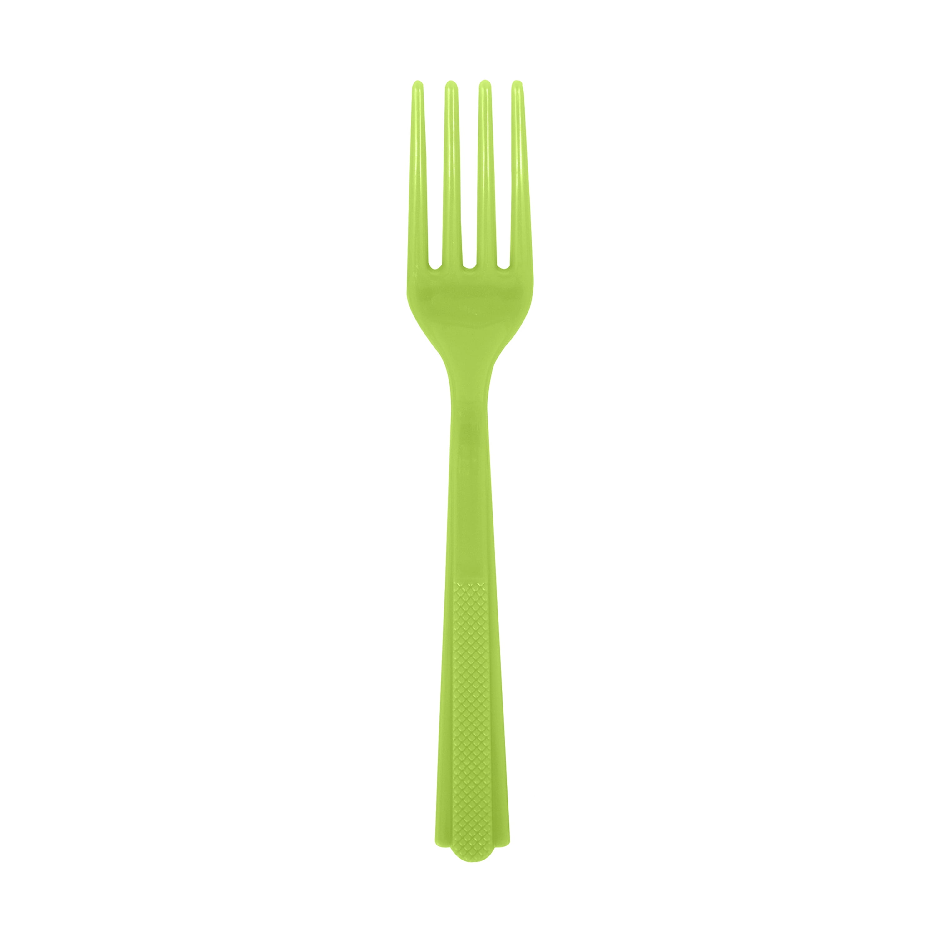 Way To Celebrate Plastic Forks, Neon Green, 24ct - Walmart.com