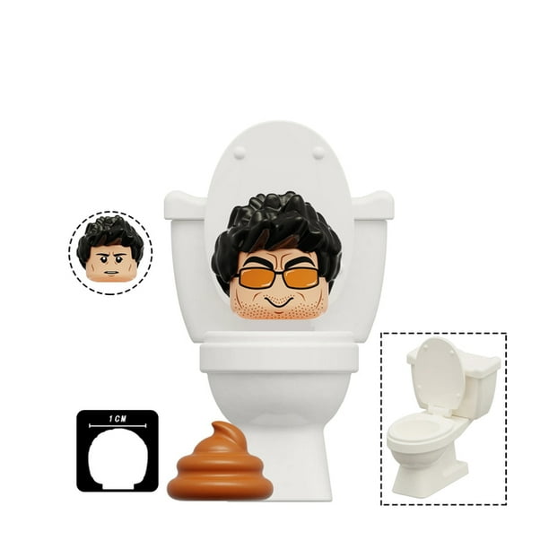 KDL825 Skibidi Toilet Man UFO Building Blocks Titan TVman Cameraman ...