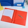 CKDOHAPEL Folders with Pockets Heavy Duty Two Pocket Folder File ...
