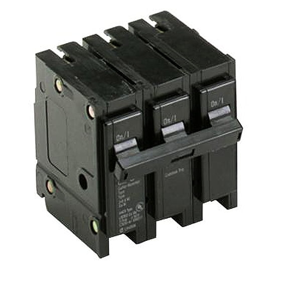 Eaton BR380 Plug-On Mount Type BR Circuit Breaker 3-Pole 80 Amp 240 ...
