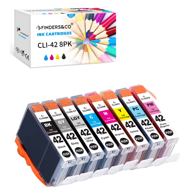 CLI-42 CLI42 Ink Cartridges Replacement for Canon Pixma Pro-100 Pro ...