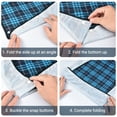 INSMART 4 Pack Large Adult Bibs for Seniors - Waterproof Clothing ...