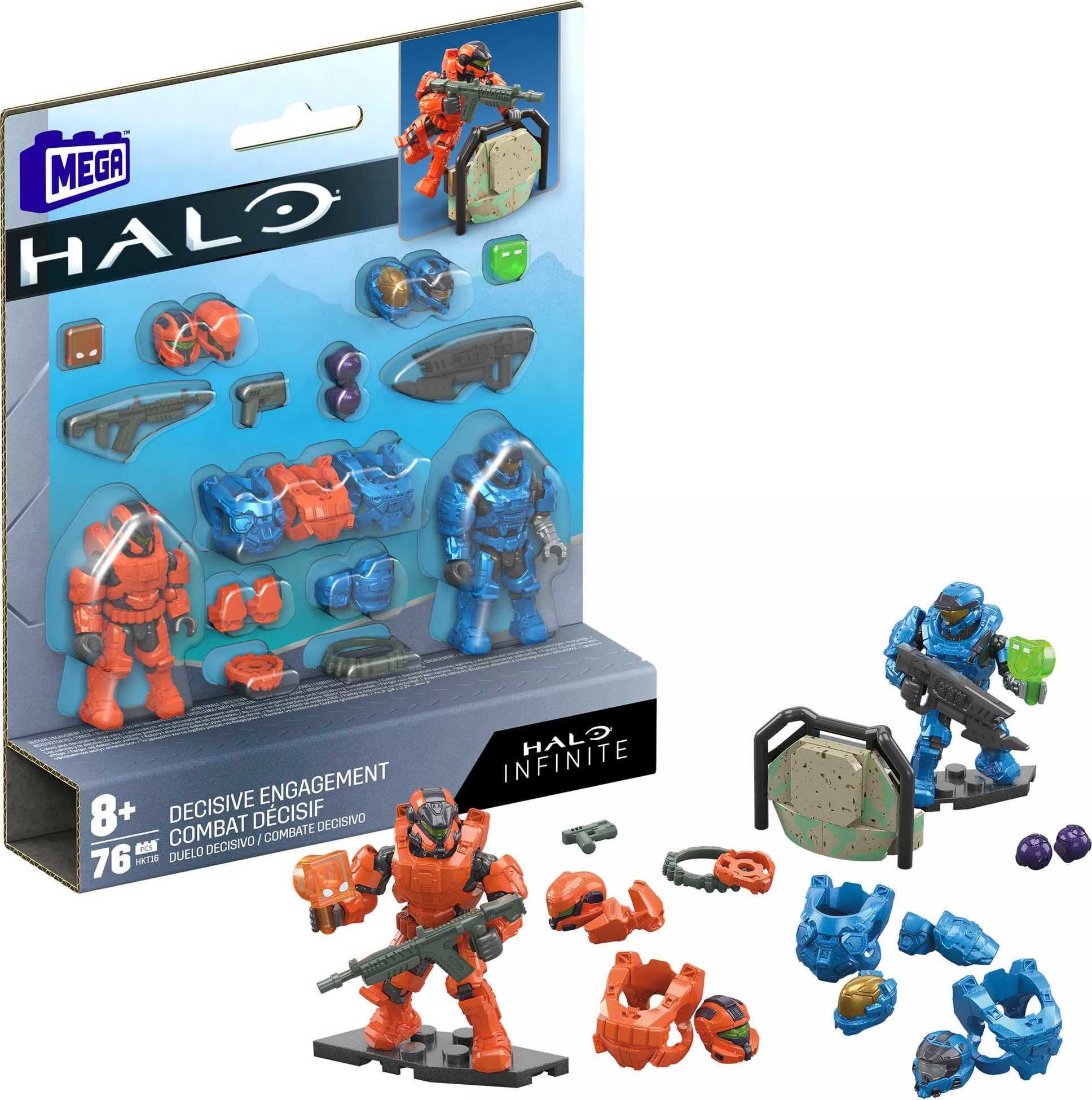 MEGA Halo Infinite Decisive Engagement, Building Toy with Micro Action ...