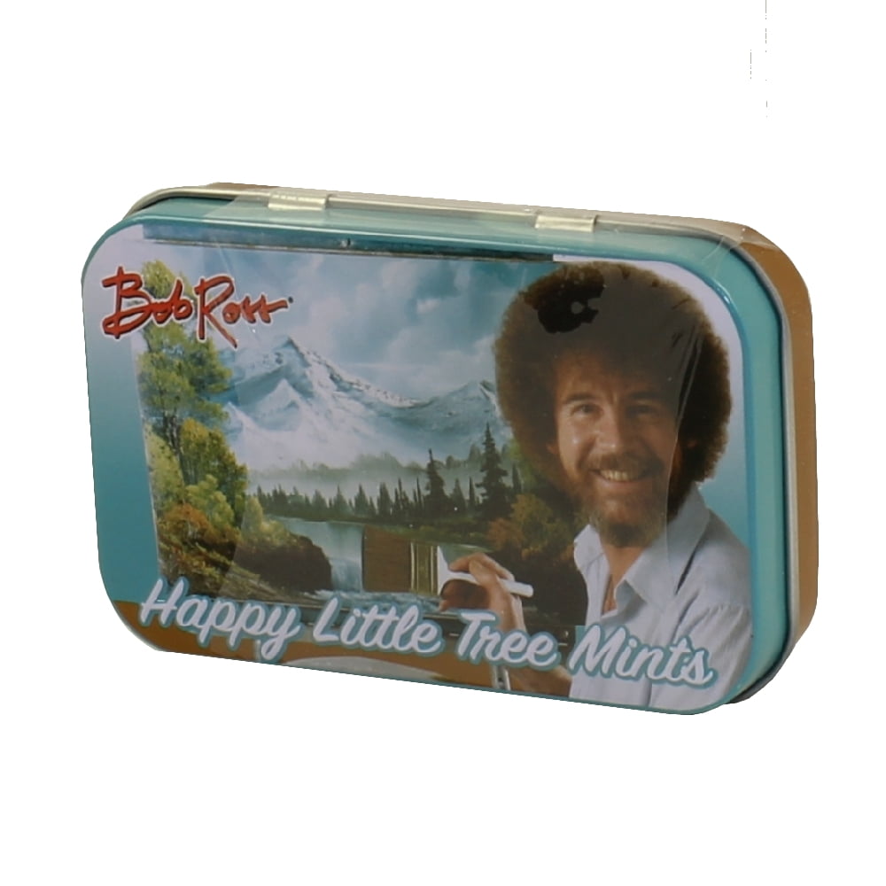 Bob Ross Happy Little Tree Mints With Collectible Tin | 1.5 Ounces ...