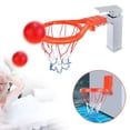 Basketball Tool,Basketball Hoop 2-in-1 Sucker Bathing Basketball Toy ...