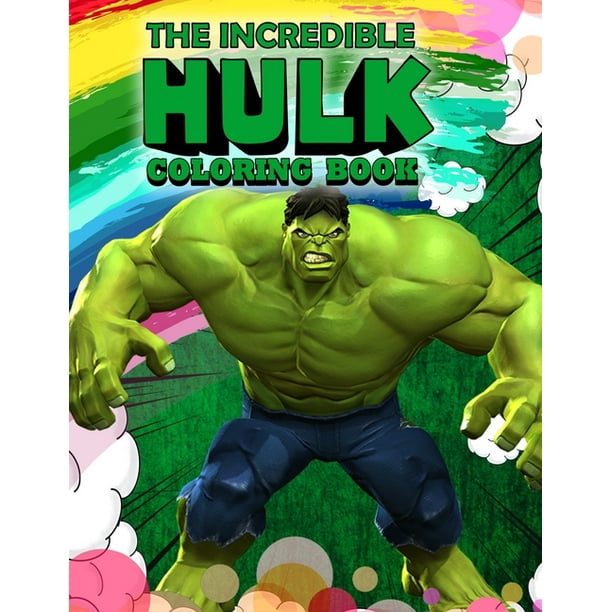 Hulk Coloring Book : Hulk Jumbo Coloring Book With Stunning Images For ...