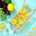 3 Set Plastic Drink Dispensers for Parties Beverage Dispenser for ...