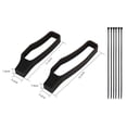 2 pack rubber bicycle chain guards with cable ties for mountain road ...