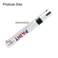 12 Pcs Waterproof Marker Gold Permanent Markers Quick-Drying Paint ...