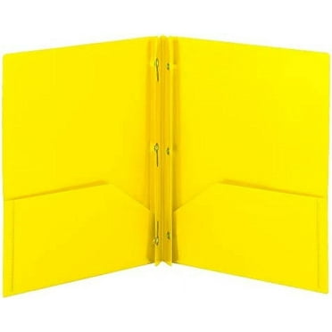 BAZIC Poly Envelope Binder Pocket Folder, 3 Hole Punched, Clear Letter ...