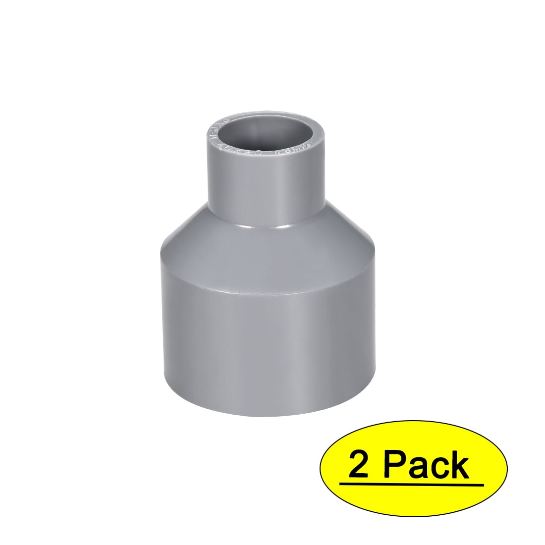 PVC DWV Reducing Coupling Schedule 40 Gray 1 2 inch X 1 1 4 inch Socket PVC DWV Reducing Coupling Schedule 40 Gray 1 2 inch X 1 1 4 inch Socket