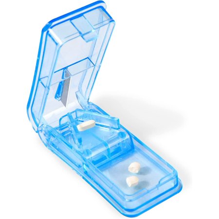 1 Piece Pill Divider for Large and Small Tablets, Medicine Divider with ...