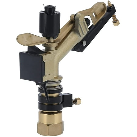 Impact Sprinkler， DN25 Rocker Arm Rotating Sprinkler Adjustable Angle ...