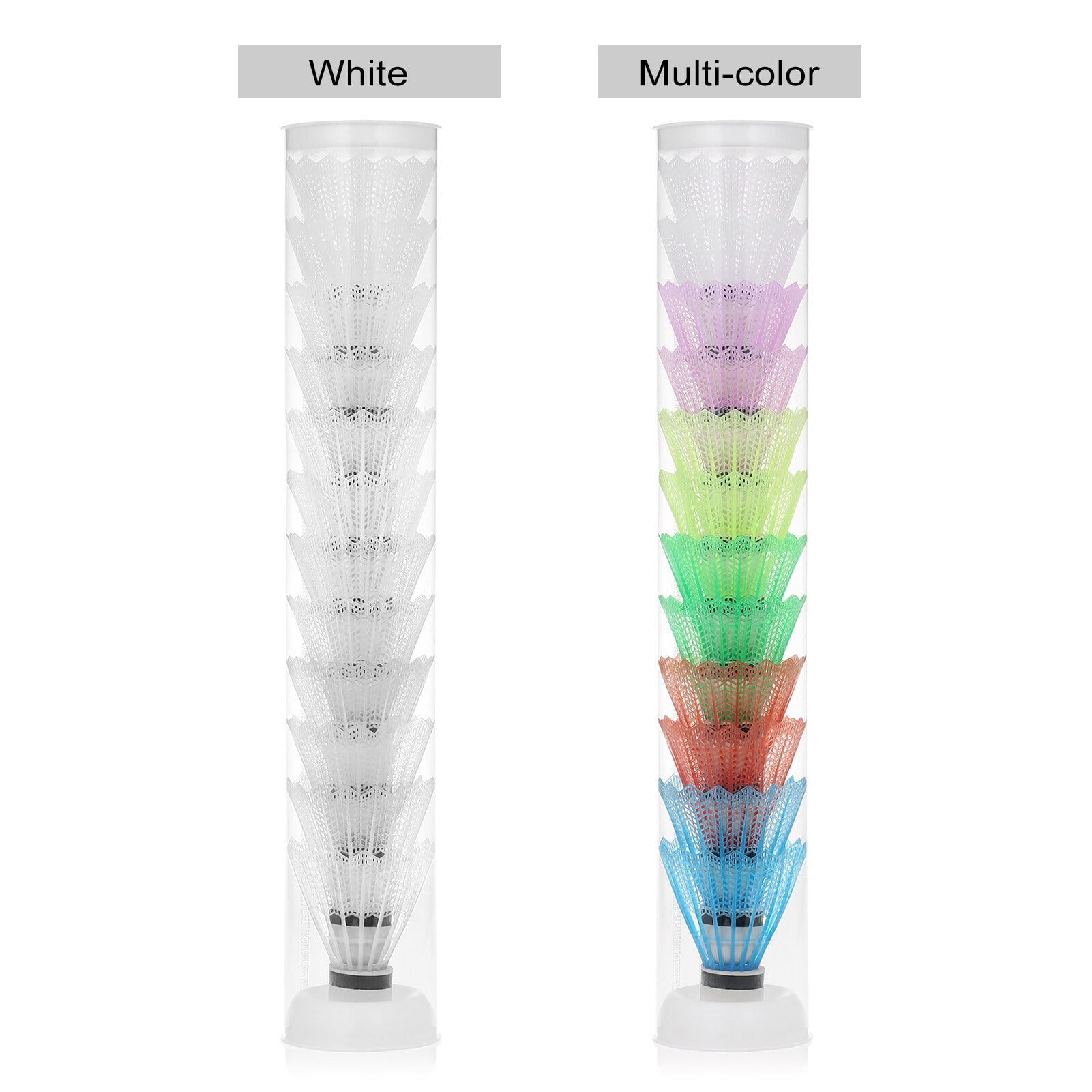 Click here for Ymiko Shuttlecocks 12pcs Nylon Shuttlecocks Plasti... prices