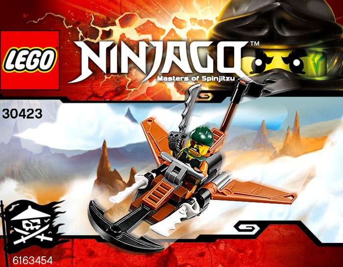 Pre-Owned Ninjago Anchor-Jet Mini Set LEGO 30423 [Bagged] - Walmart.com
