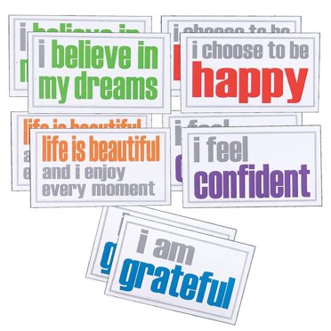 Inspired Minds Positivity Magnets, 5 Per Pack, 2 Packs - Walmart.com
