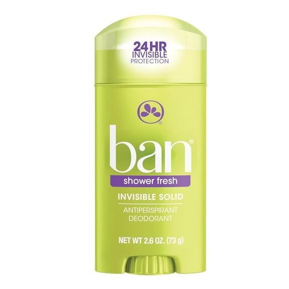 Ban Powder Fresh 24-hour Invisible Antiperspirant, 2.6oz Solid ...