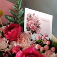 3drose, Pretty Floral Valentines Notes and Pen Illustration, 6 Greeting ...
