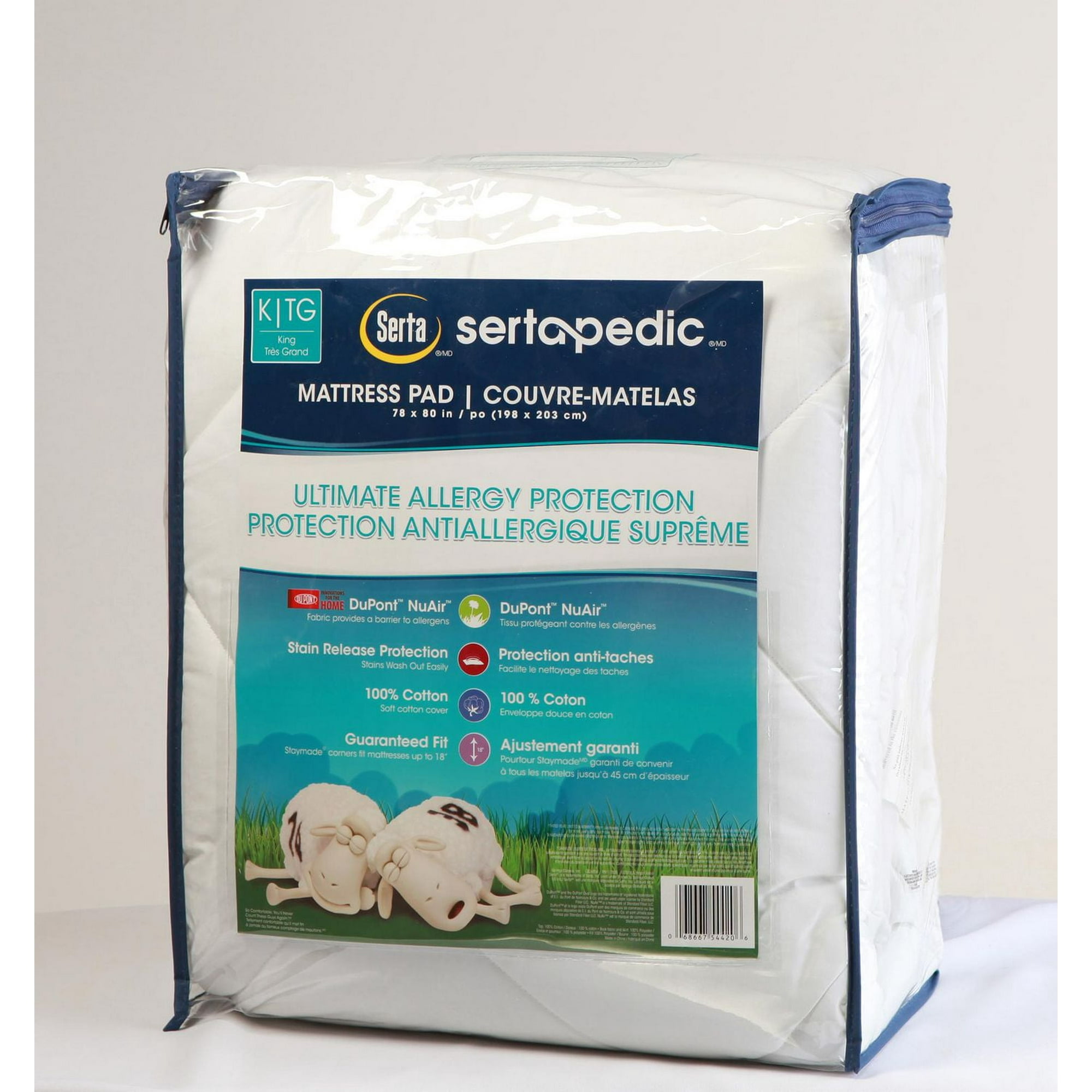 Click here for Sertapedic Ultimate Allergy Protection Mattress Pa... prices