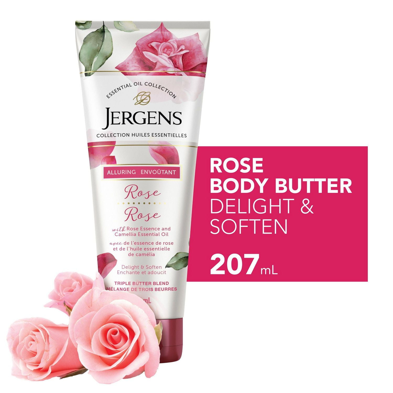 Click here for Jergens Alluring Rose Triple Butter Blend 207 Ml prices