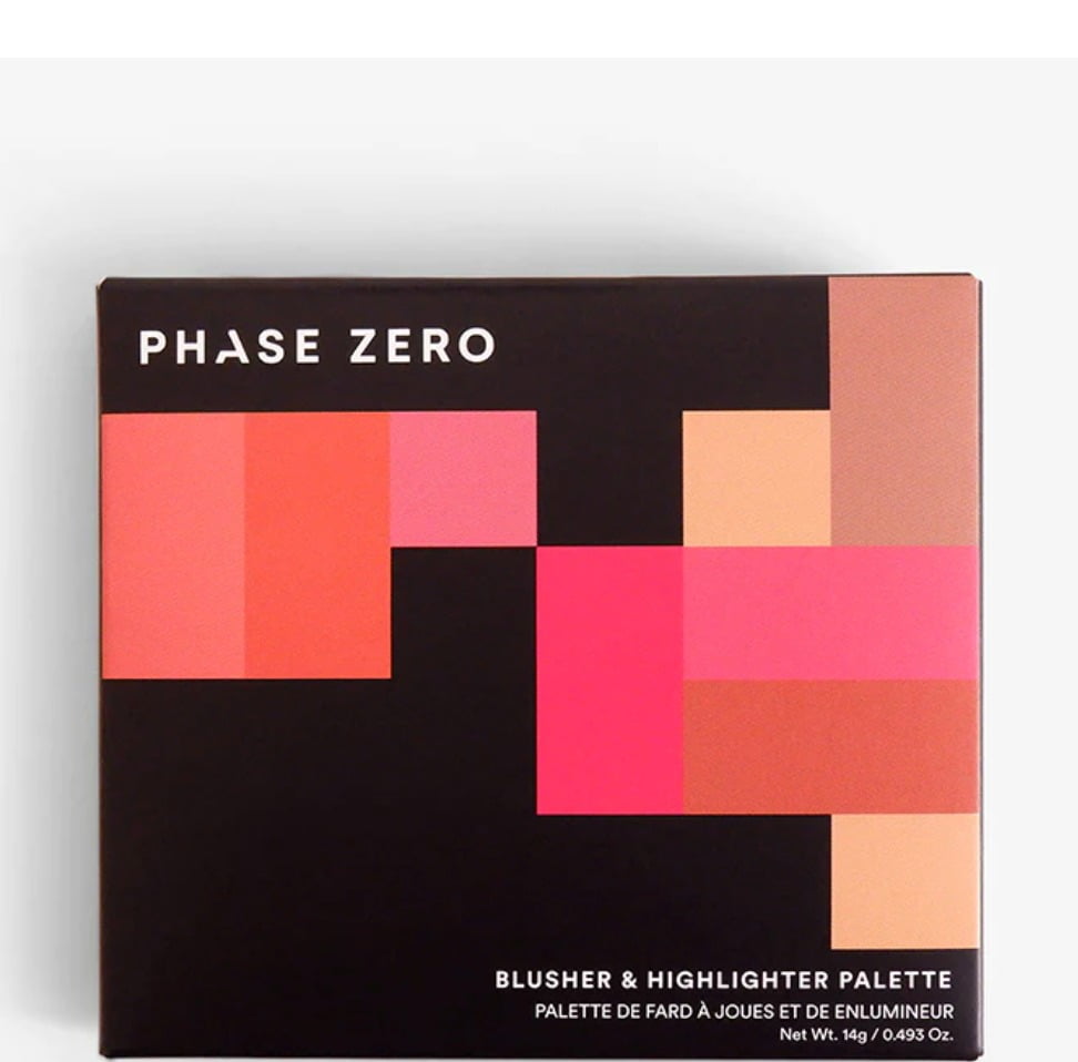 Phase Zero Blush + Highlighter Refillable Palette - Walmart.com