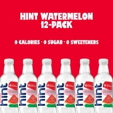 Hint Watermelon Flavored Water, 16 fl oz, 12 Pack Plastic Bottles ...